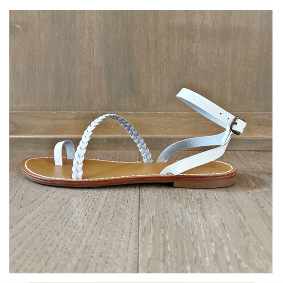 Soludos | Shoes | Soludos Madrid Strappy Leather Sandal In White | Poshmark